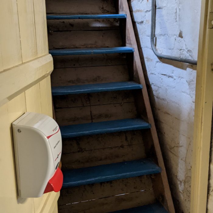 Brewhouse stairs images | Palmers Brewery